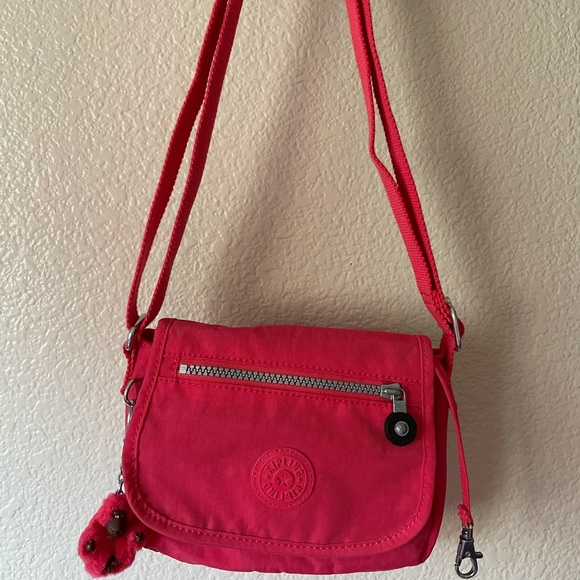 Kipling | Bags | Kipling Pink Crossbody Bag | Poshmark